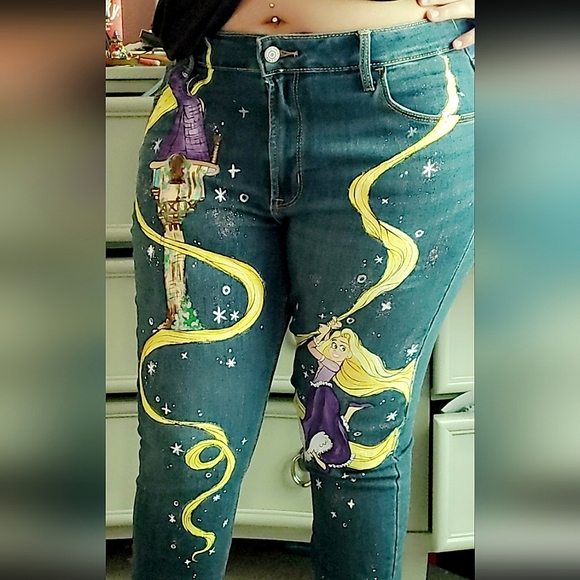 Disney | Jeans | Rapunzel Tangled Inspired Disneybound Walt Disney ...